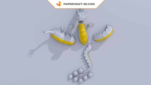 Papercraft de mangá de origami Modelo 3D – PaperCraft