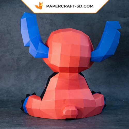 Stitch Deadpool 3D Papercraft - PDF-Modell