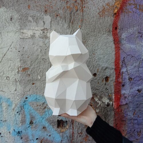 3D paper hamster papercraft to assemble yourself